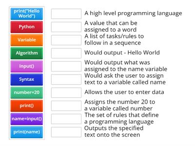 Python - Teaching resources