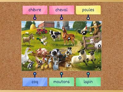 Les animaux de la ferme - Ressources pédagogiques