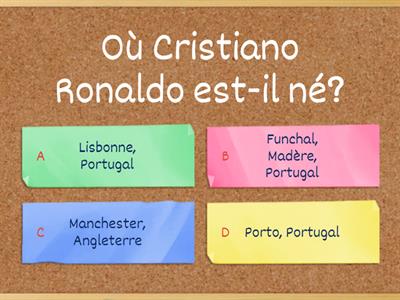 Cristiano ronaldo - Teaching resources