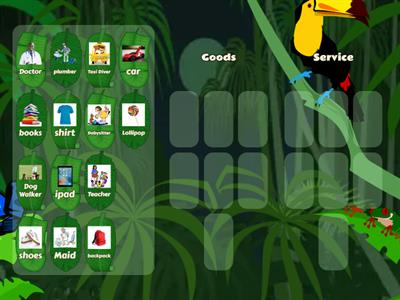 Goods and services - Teaching resources