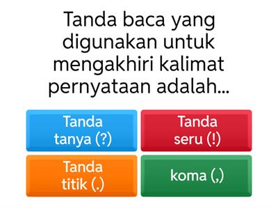 Tanda baca - Sumber daya pengajaran