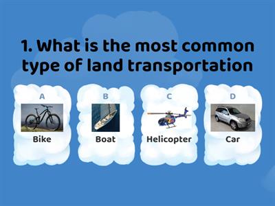 Transportation - Teaching resources