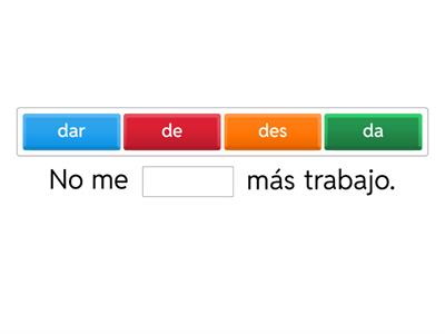 Mandatos negativos - Teaching resources