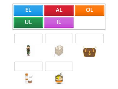 Al el il ol ul - Recursos didácticos