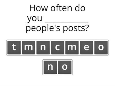 Social media quiz - Recursos didácticos