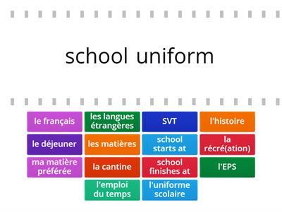 École - Teaching resources