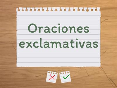Exclamativas interrogativas - Recursos didácticos