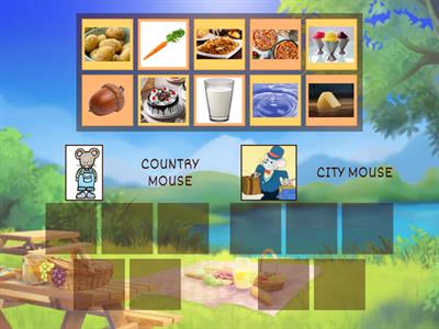The city mouse and the country mouse - Recursos didácticos