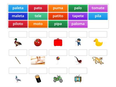 Palabras con m - Recursos didácticos