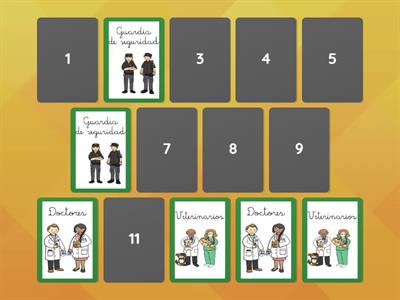 Juegos de profesiones y oficios - Recursos didácticos