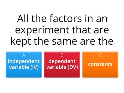 Variables - Teaching resources