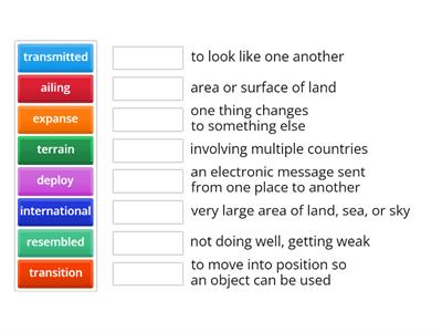 Vocabulary Hmh module 7 grade 3 - Teaching resources