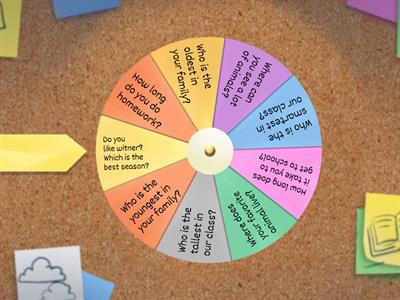 Warm up questions - Teaching resources