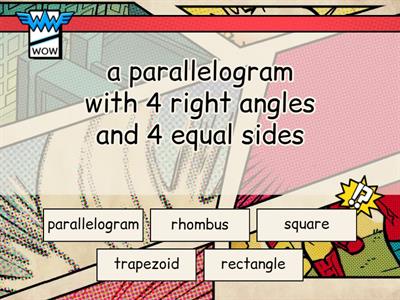 Quadrilaterals - Teaching resources