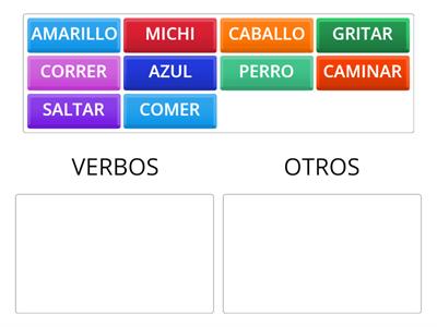 Los verbos - Recursos didácticos