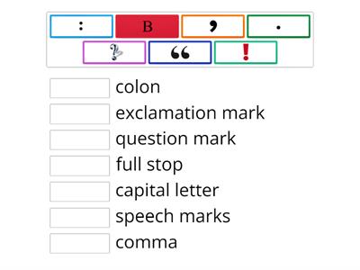Punctuation marks - Учебные ресурсы