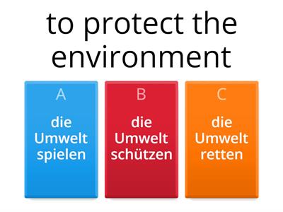 Umwelt - Teaching resources