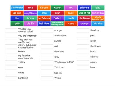 Farben - Teaching resources