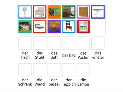 Mein zimmer - Unterrichtsmaterialien