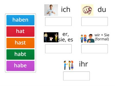 Deutsch Konjugation - Unterrichtsmaterialien