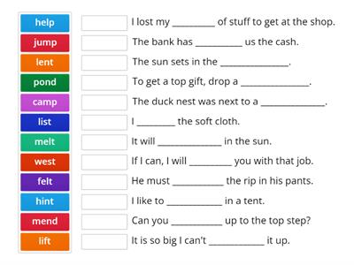 Cvcc sentence - Teaching resources