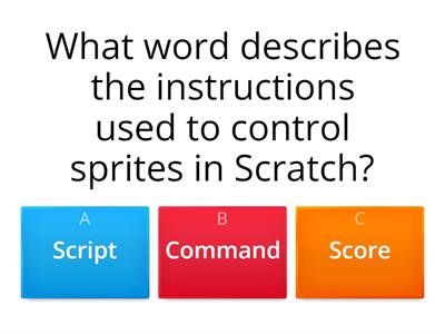 Scratch algorithm - Teaching resources