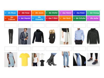 A1 kleidung - Unterrichtsmaterialien