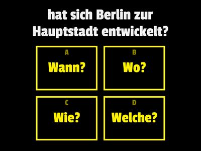 Fragewörter - Teaching resources