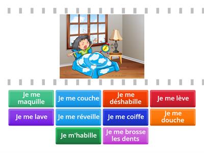 Verbes pronominaux routine - Ressources pédagogiques