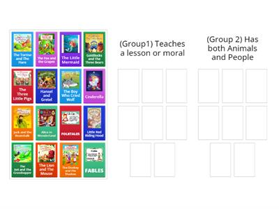 Fables - Teaching resources