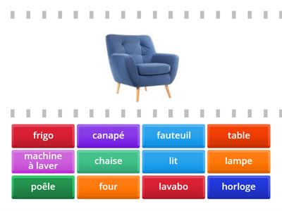 Les meubles de la maison - Ressources pédagogiques