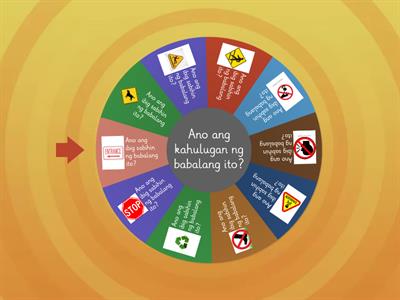 Mga babala - Aktibidad sa pagtuturo