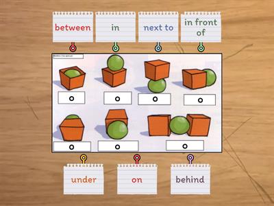 Prepositions of place - Recursos de ensino
