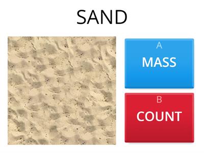 Count noun and mass nouns - Aktibidad sa pagtuturo