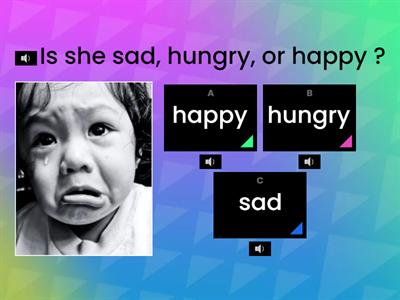 Emotions happy sad scared tired excited angry - Teaching resources