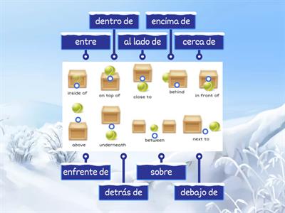 Preposiciones de lugar - Recursos didácticos
