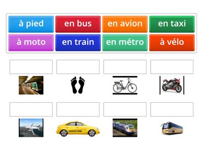 Les moyens de transports - Ressources pédagogiques
