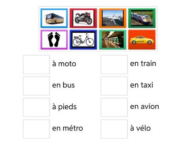 Les moyens de transport - Ressources pédagogiques