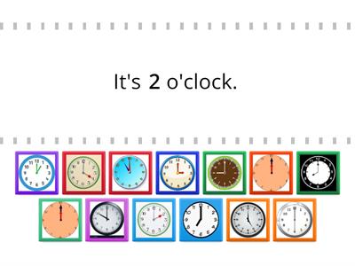 Analogue clocks - Teaching resources