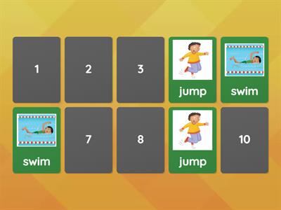 Swim jump run dance - Teaching resources