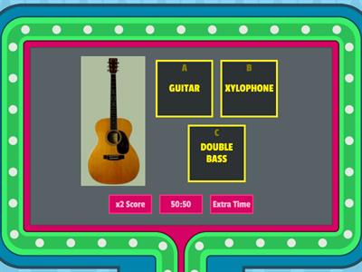 Musical instruments - Teaching resources