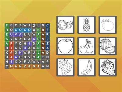 Infantil frutas - Recursos didácticos