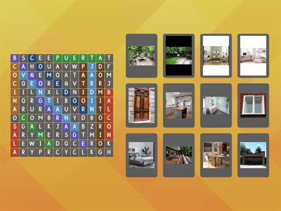 Sopa de letras partes de la flor - 教學資源