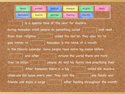 Ramadan - Teaching resources