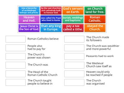 Medieval church - Teaching resources