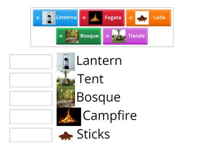 Camping - Teaching resources