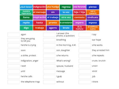 Esperanza rising wordsearch - Teaching resources