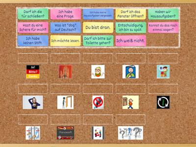 Klassenzimmer - Unterrichtsmaterialien