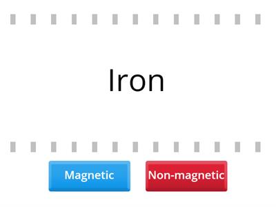 Magnetic or non magnetic - Teaching resources