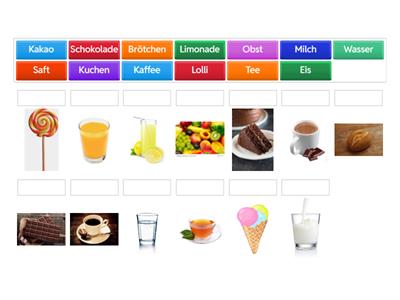 Essen und trinken - Unterrichtsmaterialien